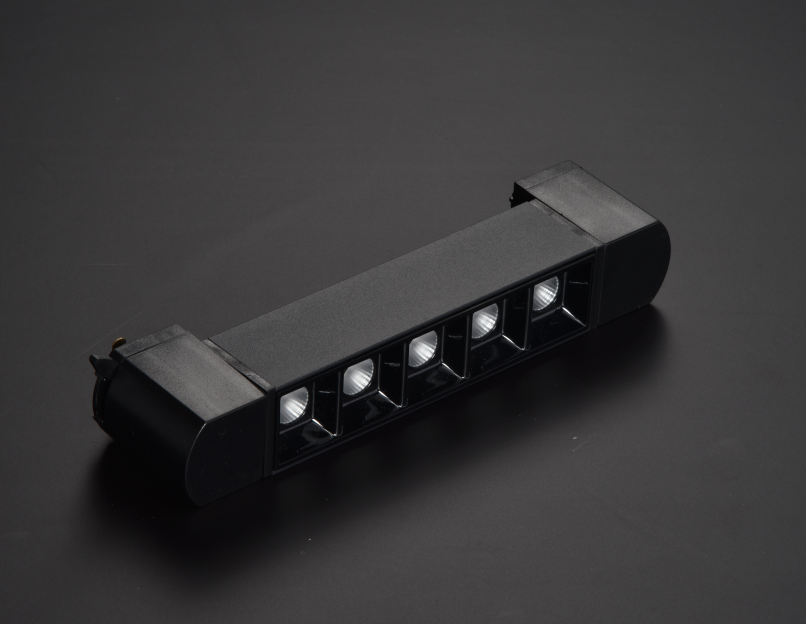 Simple LED Aluminum White / Black Track Style Line Light | BVH Modern ...