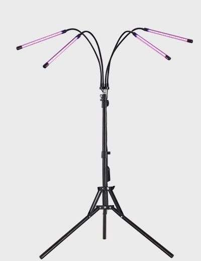 Floor Mounted Succulent Clip Fill Lamp LED Folding Tripod Plant Growth ...